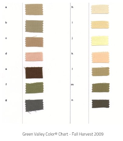 color-chart - Premium California Olive Oils, Botanical Dyes and Skincare